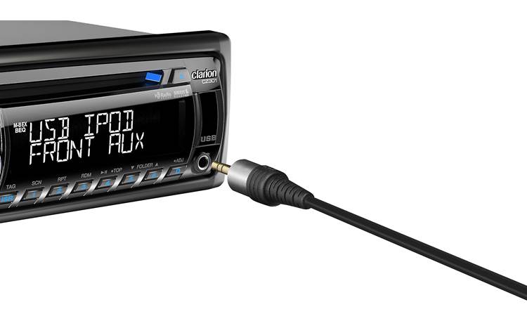 Clarion CZ301 CD receiver at Crutchfield