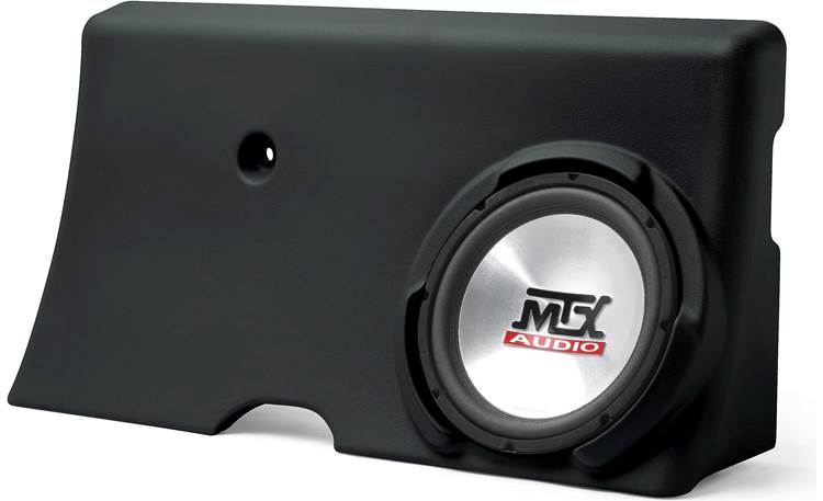 MTX ThunderForms (Black) Custom-fit subwoofer enclosure — 2000-06 Ford ...