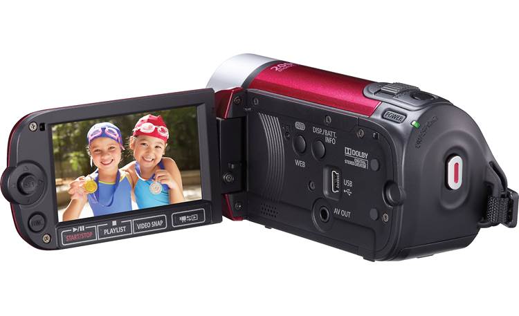 Canon FS400 (Red) Standard-definition camcorder at Crutchfield