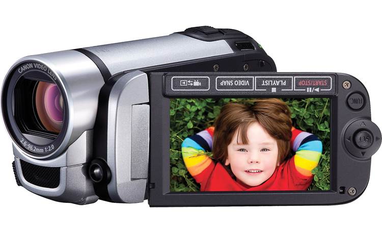 Canon FS400 (Blue) Standard-definition camcorder at Crutchfield