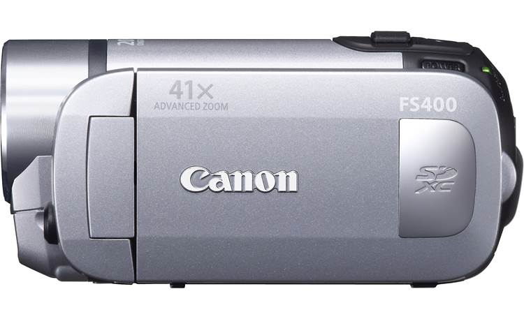 Canon FS400 (Blue) Standard-definition camcorder at Crutchfield