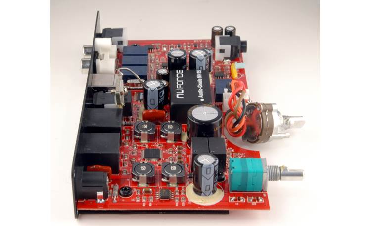 NuForce Icon 2 (Silver) Desktop stereo integrated amplifier with built ...