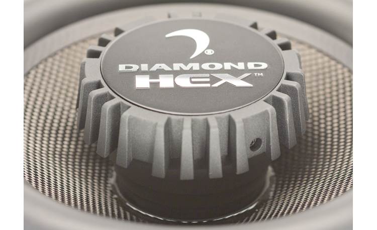 Diamond Audio S124 HEX Series 12" shallow-mount subwoofer at Crutchfield