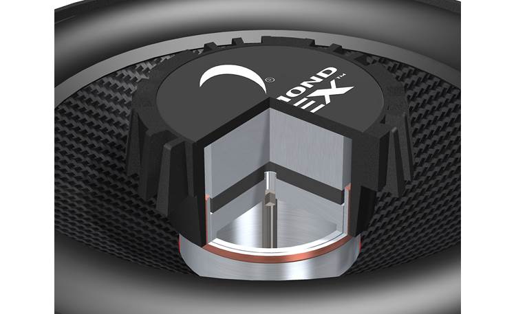 Diamond Audio S124 HEX Series 12" shallow-mount subwoofer at Crutchfield