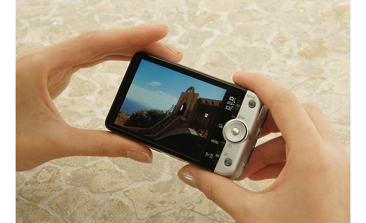 Sony Cyber-shot® DSC-WX9 (Silver) 16.2-megapixel digital camera with 5X ...