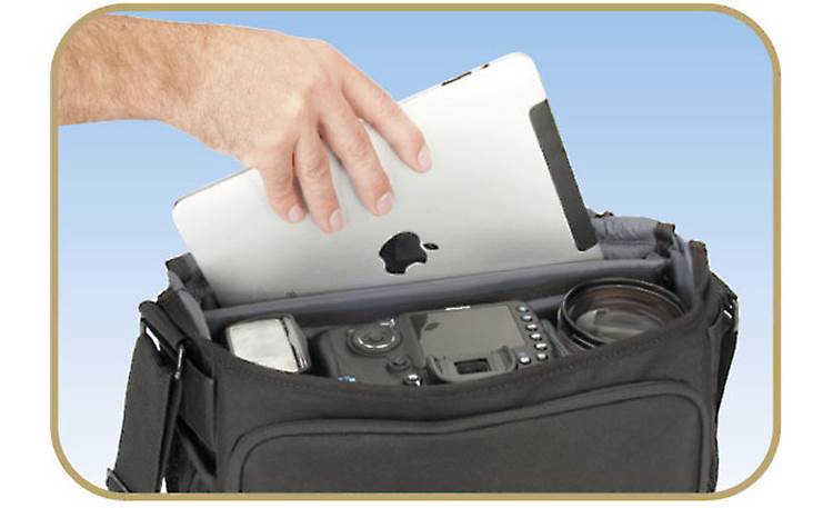 Tamrac Rally 5 (Black) Camera bag for digital SLRs, plus an iPad® or ...