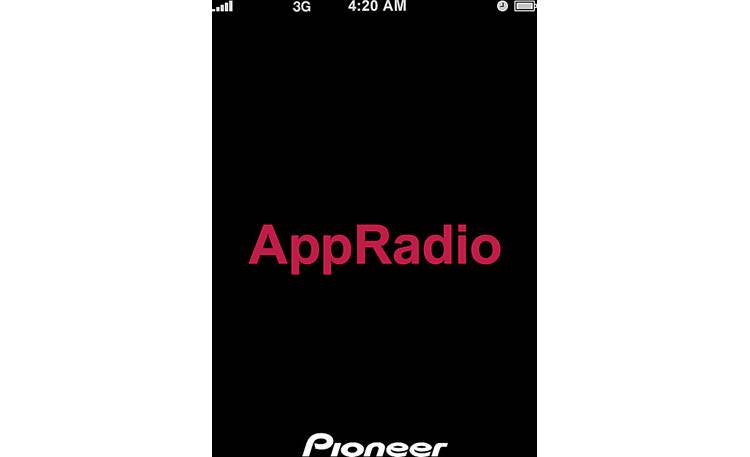 Pioneer AppRadio™ Digital media receiver at Crutchfield