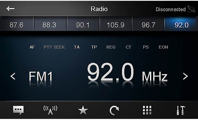 Pioneer AppRadio™ Digital media receiver at Crutchfield