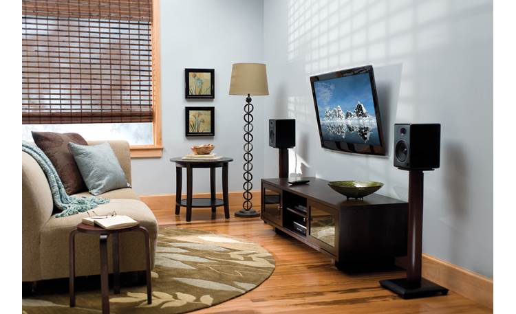 Audioengine 5 (A5) (Black) Premium powered bookshelf speakers at ...