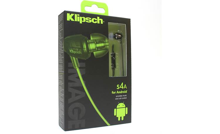 Klipsch Image S4A Portable earbud headphones for Android™ cell phones ...