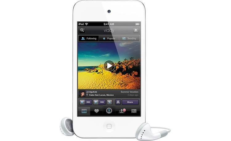 Apple 64GB iPod touch® (White) Customizable Wi-Fi® digital media player ...