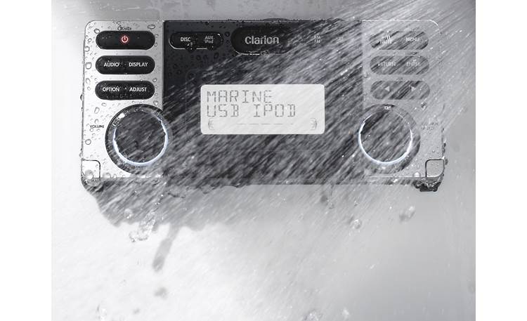 Clarion CMD7 Marine CD receiver at Crutchfield