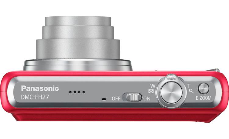 Panasonic Lumix DMC-FH27 (Red) 16.1-megapixel digital camera with 8X ...