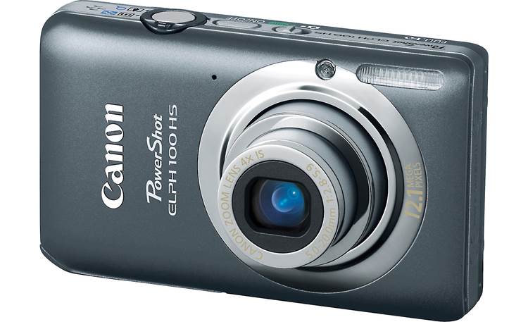 Canon PowerShot Elph 100 HS (Gray) 12.1-megapixel digital camera with ...