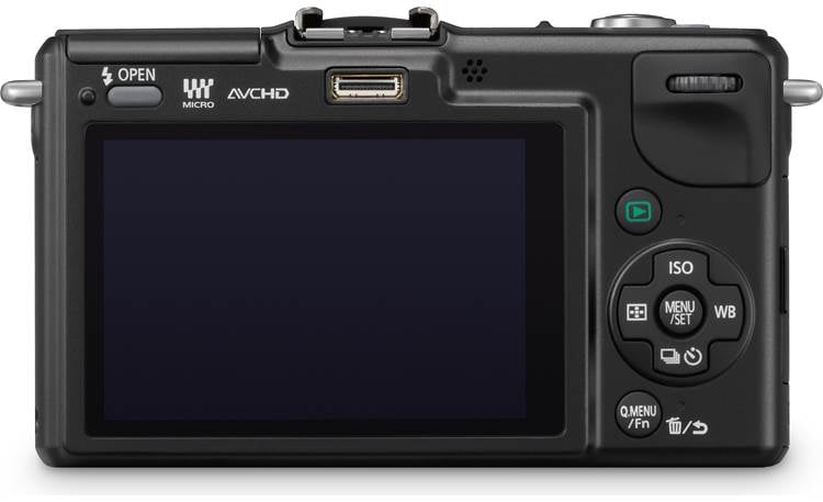 Panasonic Lumix DMC-GF2K Kit (Black) 12.1-megapixel digital camera with ...