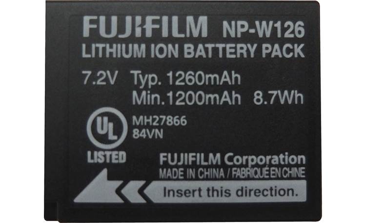 Fujifilm NP-W126 Rechargeable battery for Fujifilm X-Pro 1 at Crutchfield