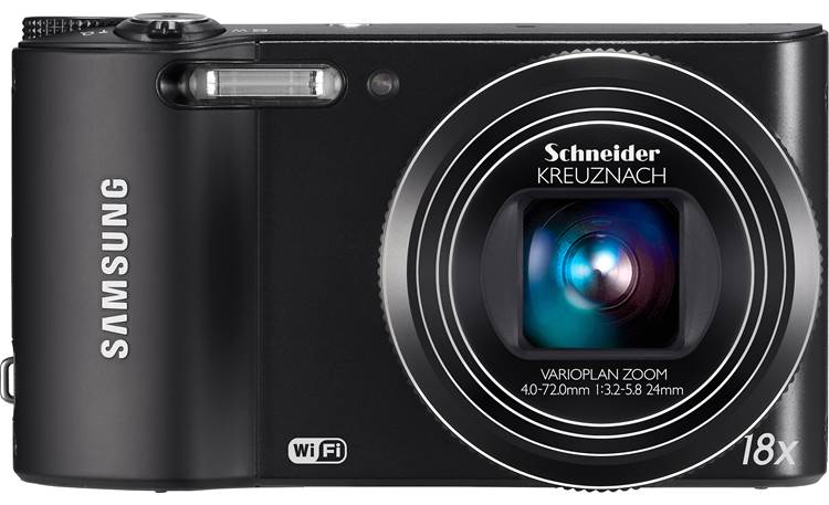 Samsung WB150F (Black) Long-zoom 14.2-megapixel compact camera with Wi ...