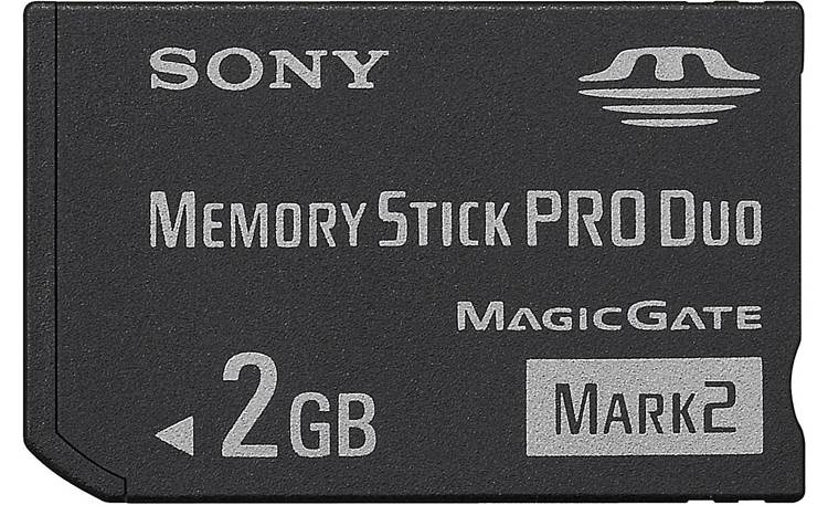 Sony Memory Stick® PRO Duo™ Mark 2 (2GB) at Crutchfield