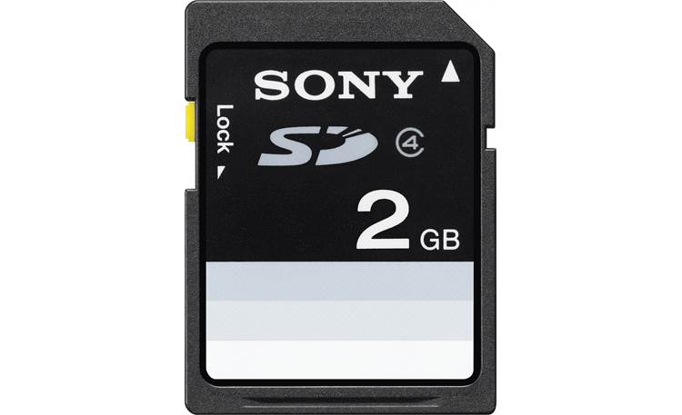 Sony SD Memory Card Speed Class 4 (2GB) at Crutchfield