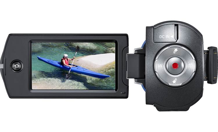 Samsung QF20 "Switch Grip" HD camcorder with Wi-Fi® at Crutchfield