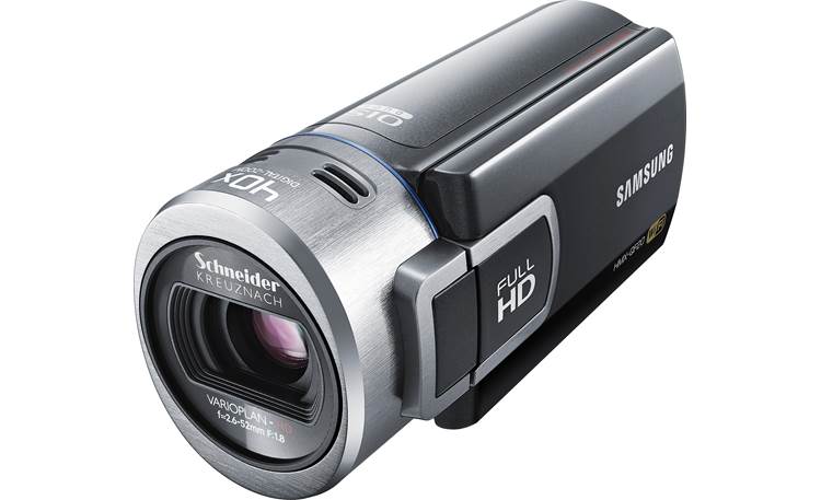 Samsung QF20 "Switch Grip" HD camcorder with Wi-Fi® at Crutchfield