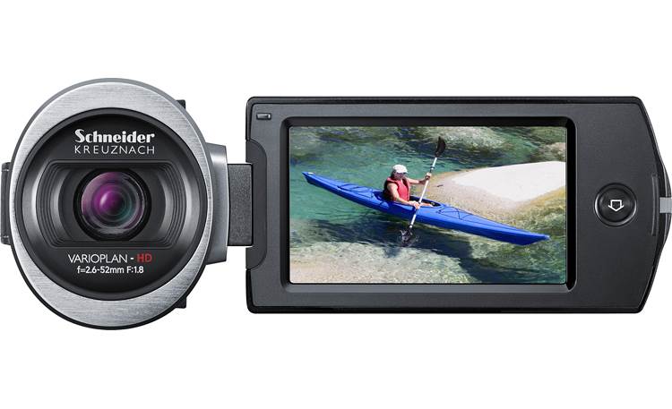 Samsung QF20 "Switch Grip" HD camcorder with Wi-Fi® at Crutchfield