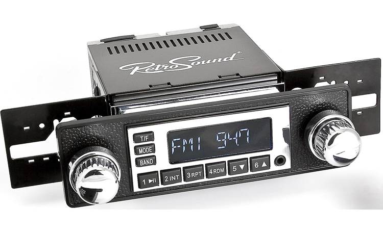 Retrosound 403-06-76 Faceplate and Knob Kit (Black "Mini Euro" style ...