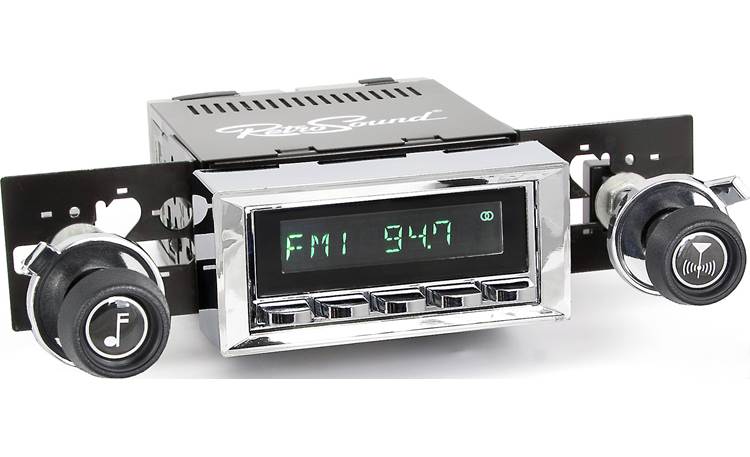 Retrosound 116-117-37-73 Faceplate and Knob Kit (Chrome bezel with ...