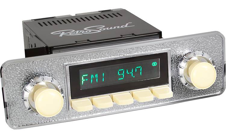 RetroSound 302-68-78 Faceplate and Knob Kit (Chrome faceplate with ...