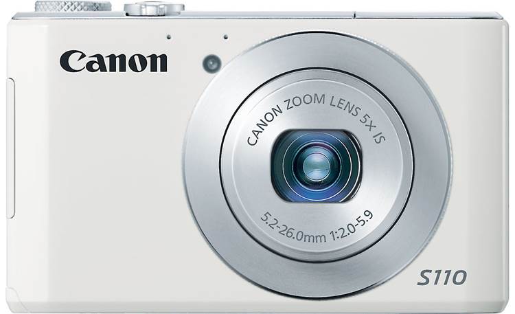 Canon PowerShot S110 (White) 12.1-megapixel digital camera with 5X ...