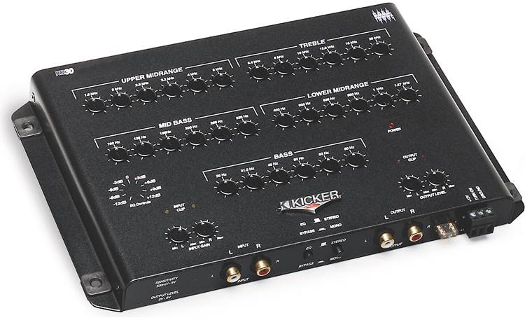 Kicker 03KQ30 30-band car equalizer at Crutchfield