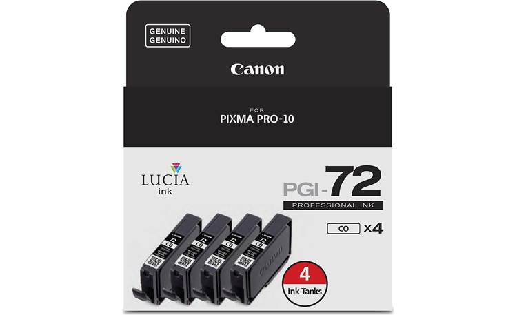 Canon PGI-72 Four-pack of chroma optimizer ink tanks for Canon Pro-10 ...