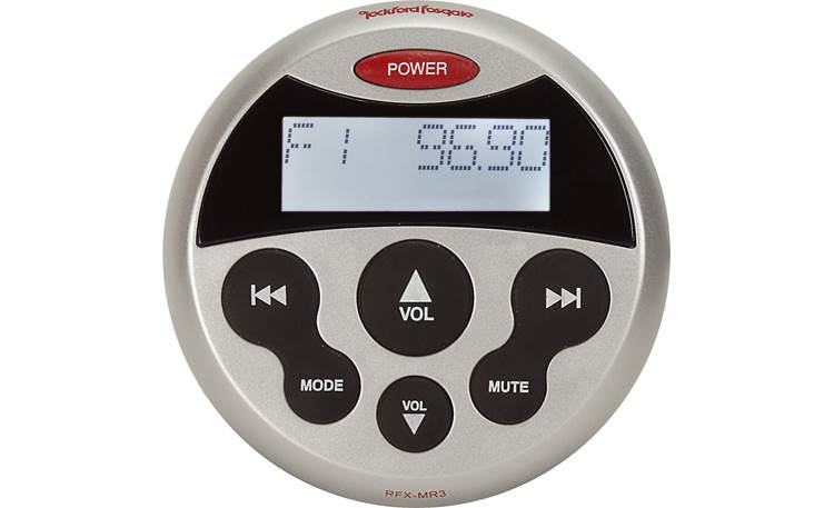 Rockford Fosgate RFXMR3 Wired marine remote control at Crutchfield