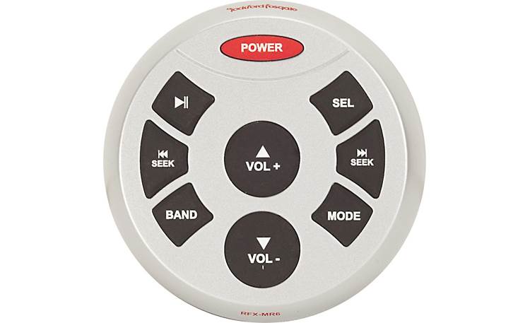Rockford Fosgate RFXMR6 Wired marine remote control at Crutchfield