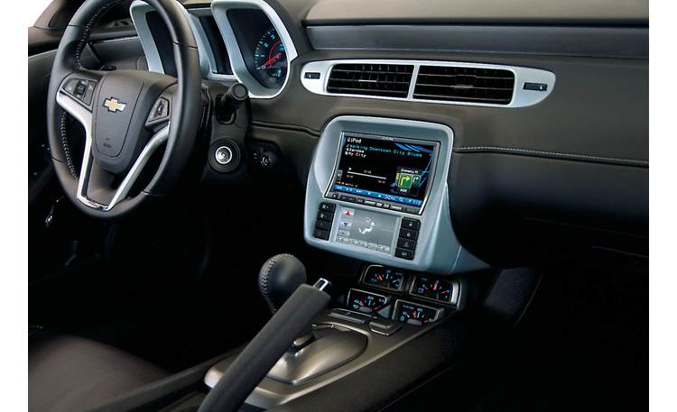 Alpine INA-W910 Perfect Fit for Camaro Alpine GPS receiver with dash adapter package for 2010-up ...