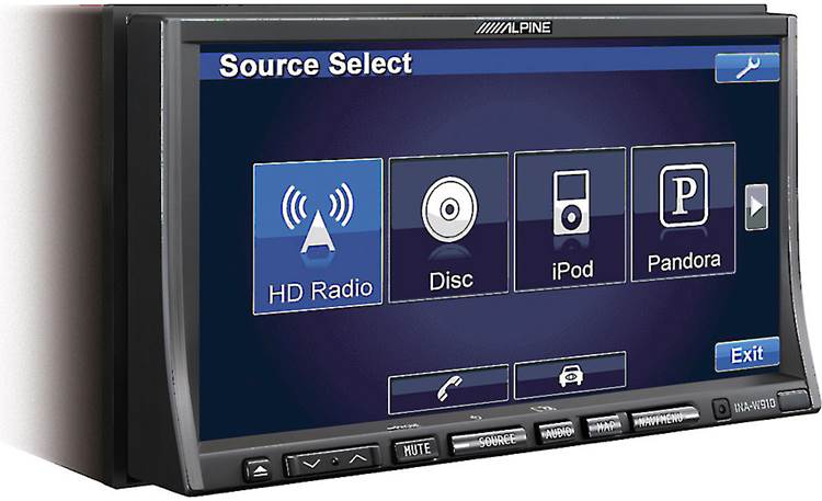 Alpine INA-W910 Perfect Fit for GM Alpine GPS receiver, plus dash adapter package for select ...