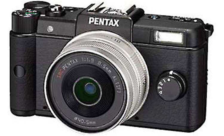 Pentax Q Kit (Black) Compact interchangeable lens hybrid camera with ...