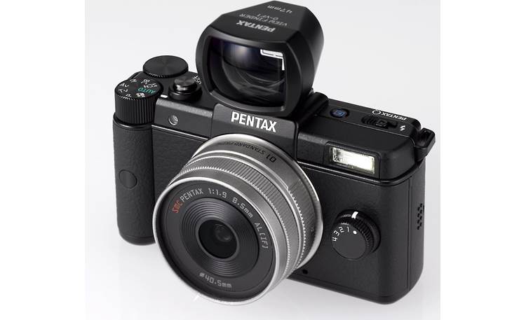 Pentax Q Kit (Black) Compact interchangeable lens hybrid camera with ...