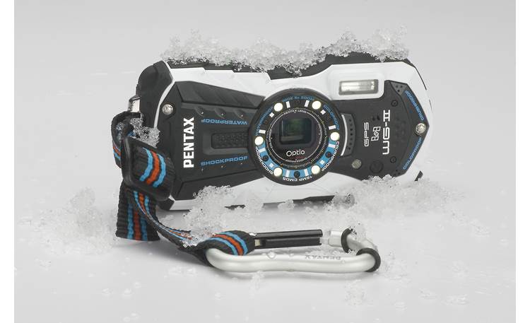 Pentax Optio WG-2 with GPS (White) Tough style 16-megapixel waterproof ...