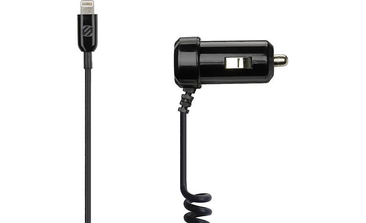 Scosche strikeDRIVE 5W Car charging cable for Apple® Lightning™ devices ...