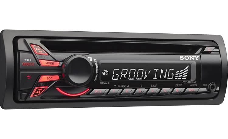 Sony CDX-GT270MP CD receiver at Crutchfield