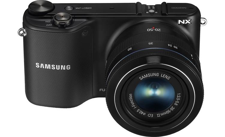 Samsung NX2000 Smart Camera Two Lens Kit (Black) 20.3-megapixel compact ...