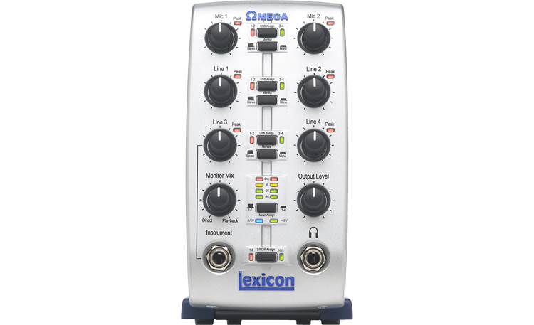 Lexicon® Omega® Desktop USB 1.1 recording interface at Crutchfield