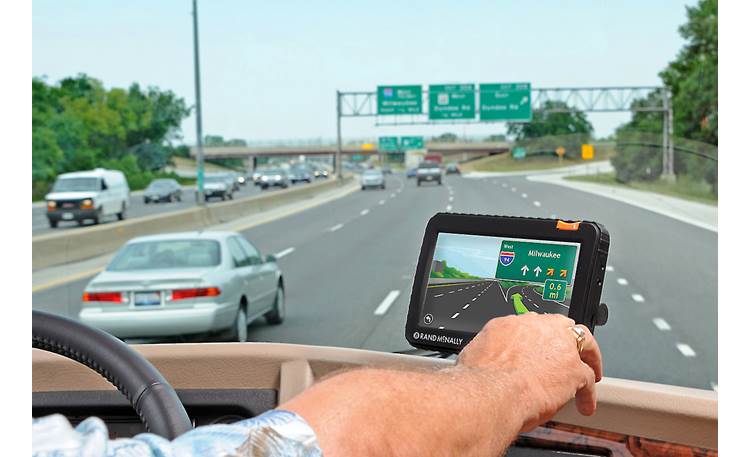 Rand McNally RVND 7720 LM Portable navigator for RV drivers — includes ...