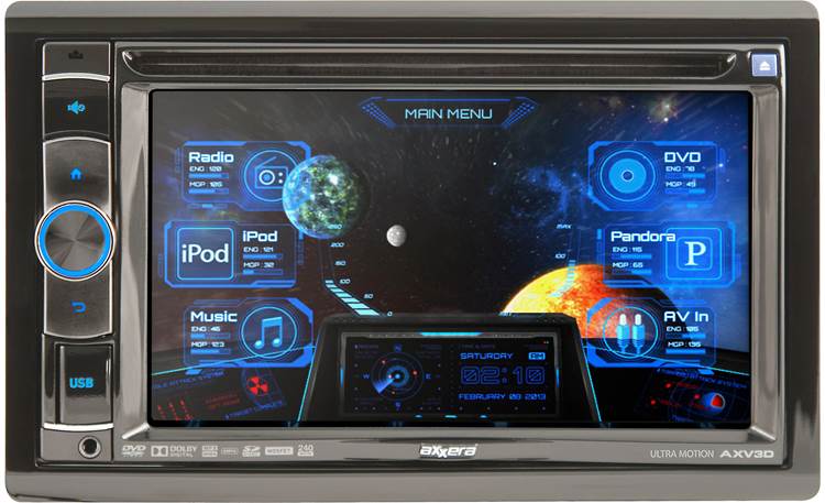 Axxera AXV3D DVD receiver at Crutchfield