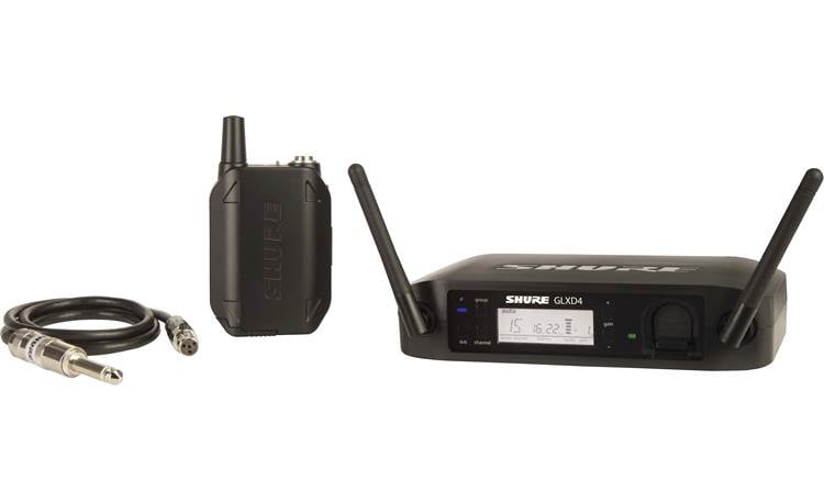 Shure GLXD14 Bodypack wireless instrument system at Crutchfield