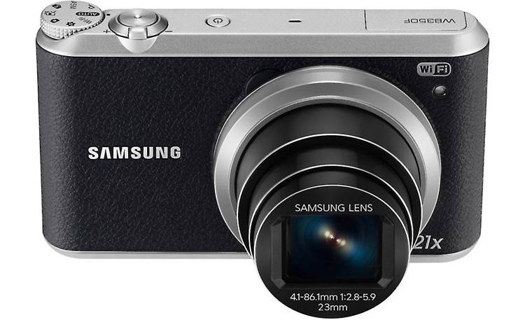 Samsung WB350F (Black) 16-megapixel digital camera with Wi-Fi® and 21X ...