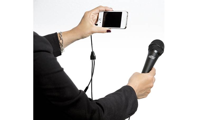 MXL MM-130 Handheld condenser microphone for smartphones and tablets at Crutchfield