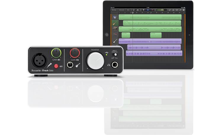 Focusrite iTrack Solo USB 2.0 and iPad® recording interface at Crutchfield