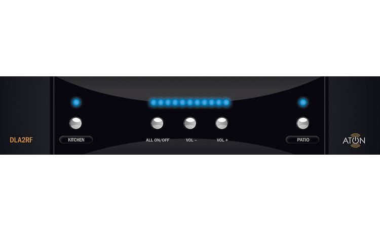 Aton DLA2RF 2-room remote control speaker selector with long-range RF ...